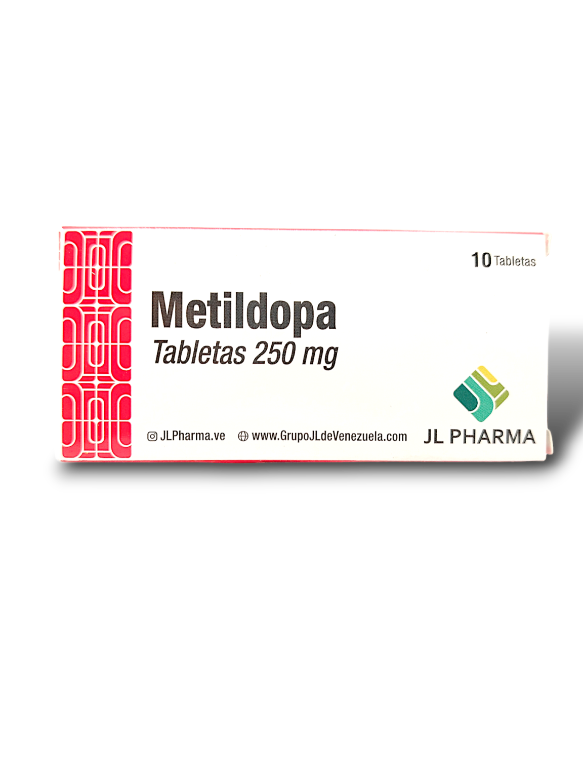 METILDOPA 250 MG X 10 TAB (JL) - Droguerías Ciccorp