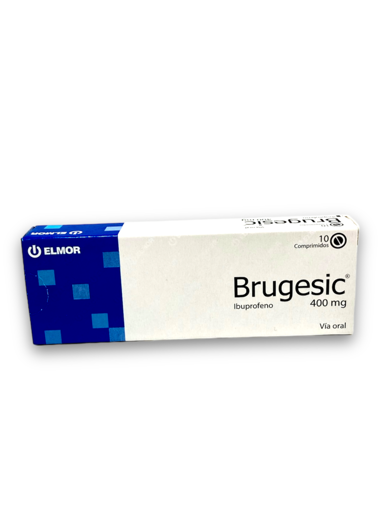 BRUGESIC (IBUPROFENO) 400 MG X 10 COMP (ELMOR) - Droguerías Ciccorp