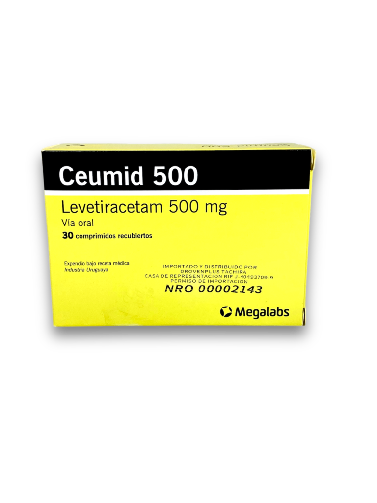 LEVETIRACETAM 500 MG CAJA X 30 TABLETAS ( MEGALABS) - Droguerías Ciccorp