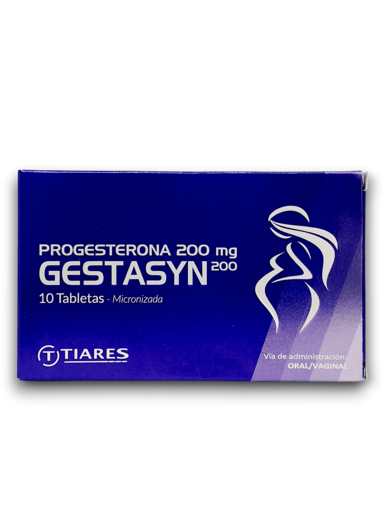 GESTASYN 200 (PROGESTERONA) 200 MG X 10 TAB ORAL /VAG (TIARES ...