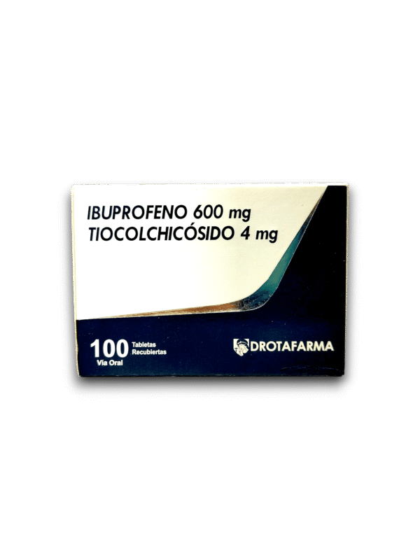 IBUPROFENO + TIOCOLCHICOSIDO 600 MG /4 MG X 10 TAB (DROTAFARMA ...