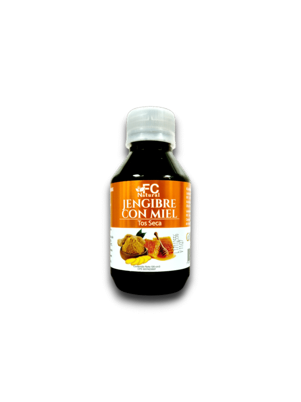 JARABE DE JENGIBRE Y MIEL 120 ML (FC PHARMA) - Droguerías Ciccorp